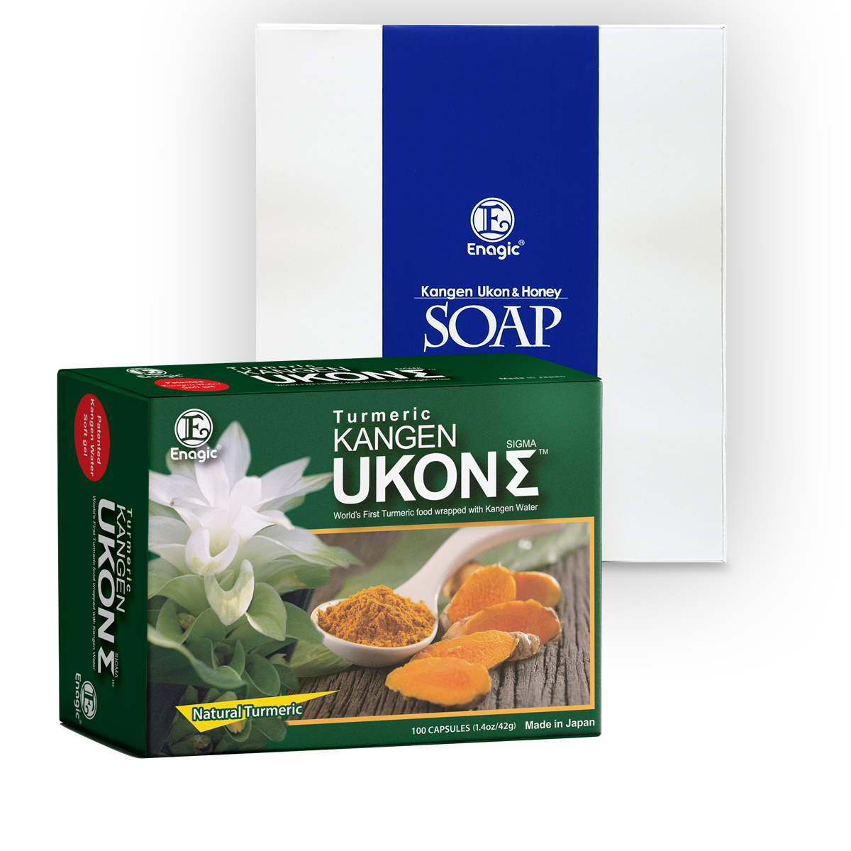 Ukon :: UKON Soap / Supplement Combo